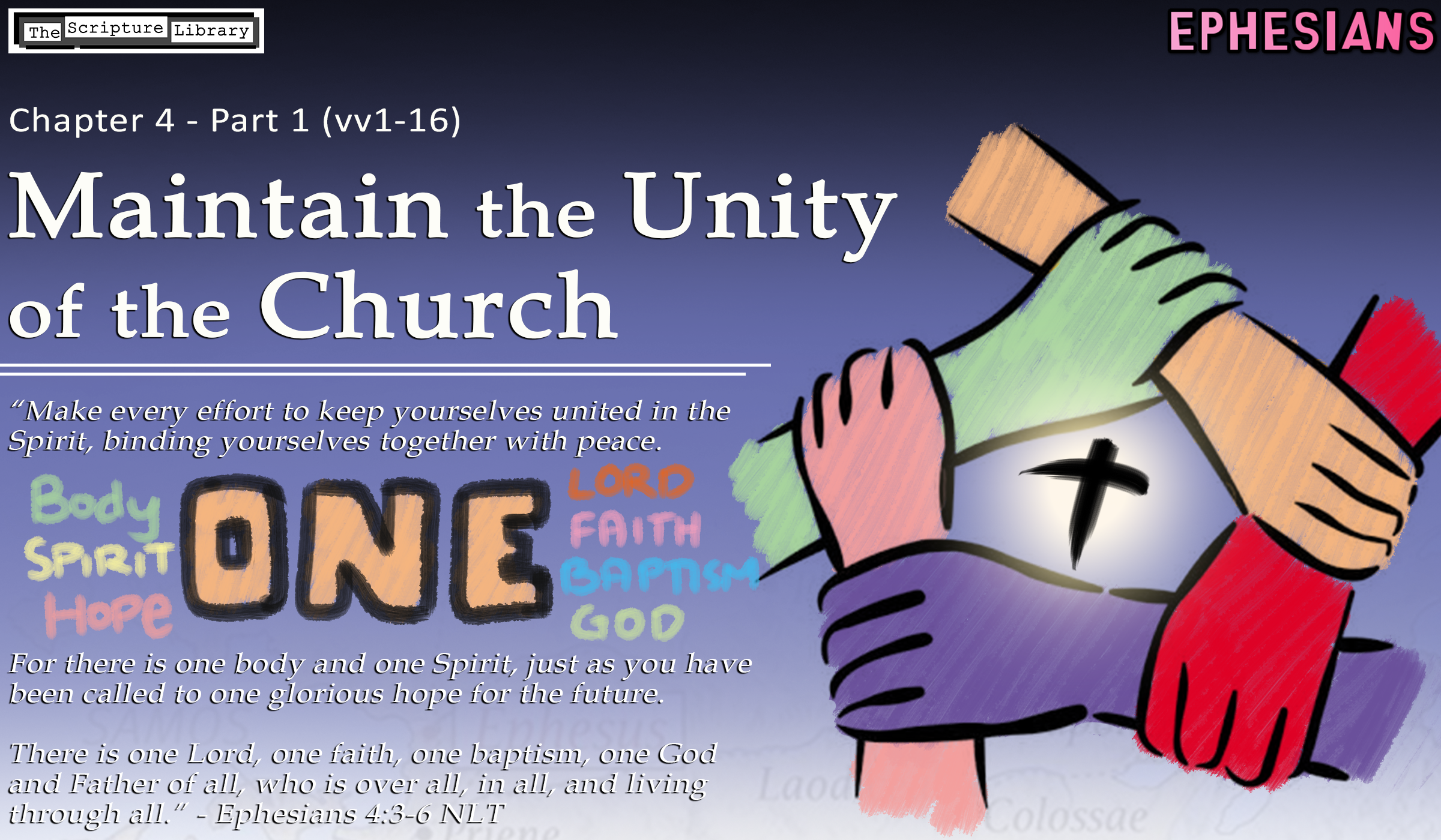 Ephesians Chapter 4 (Part 1) – The Scripture Library